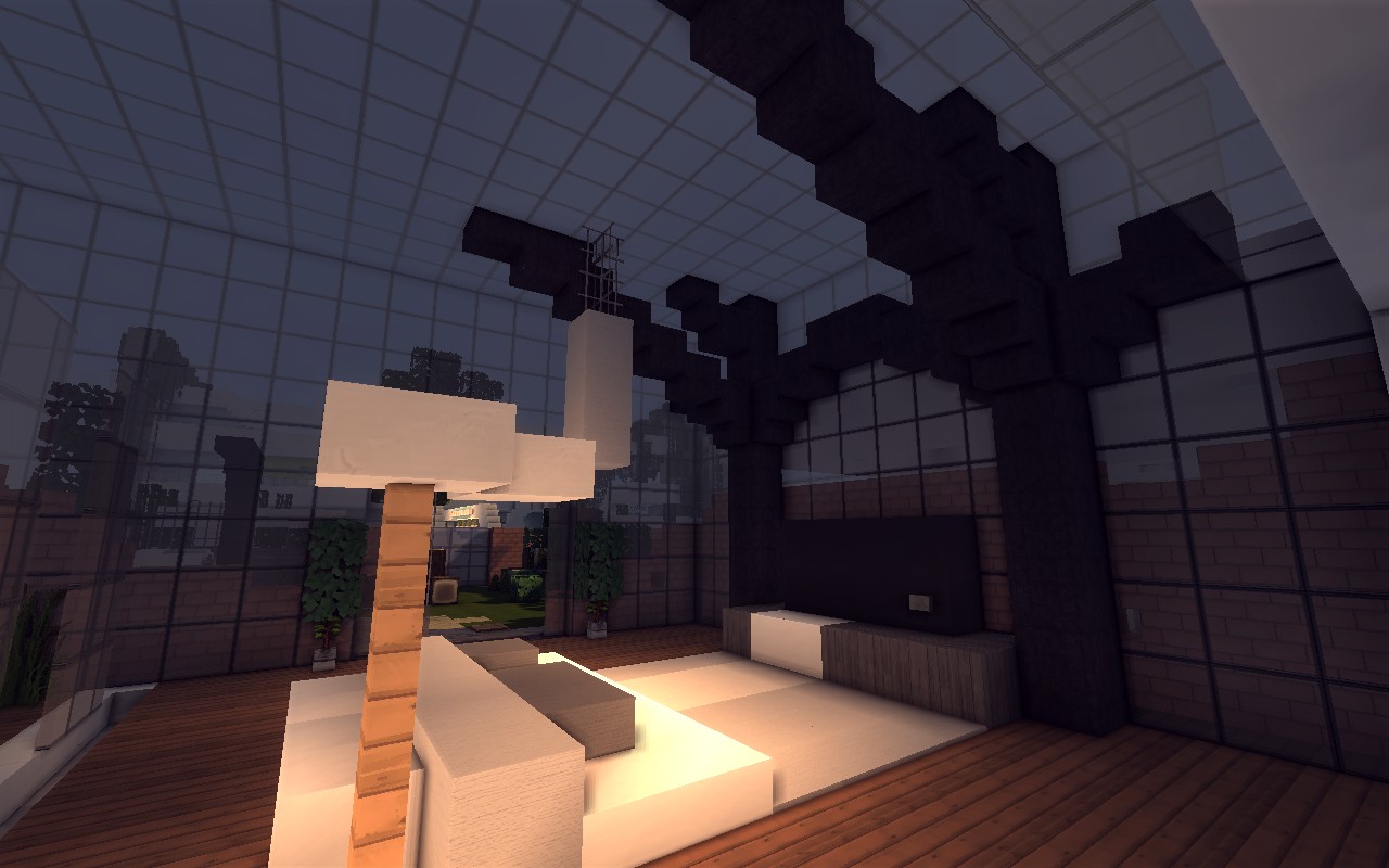 Stadsort Industrial Modern House Minecraft Map