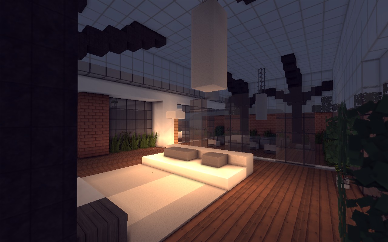 Stadsort Industrial Modern House Minecraft Map