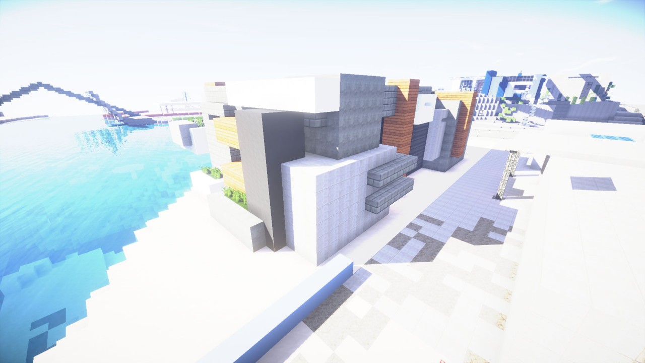 Contempo -- Modern House Minecraft Map