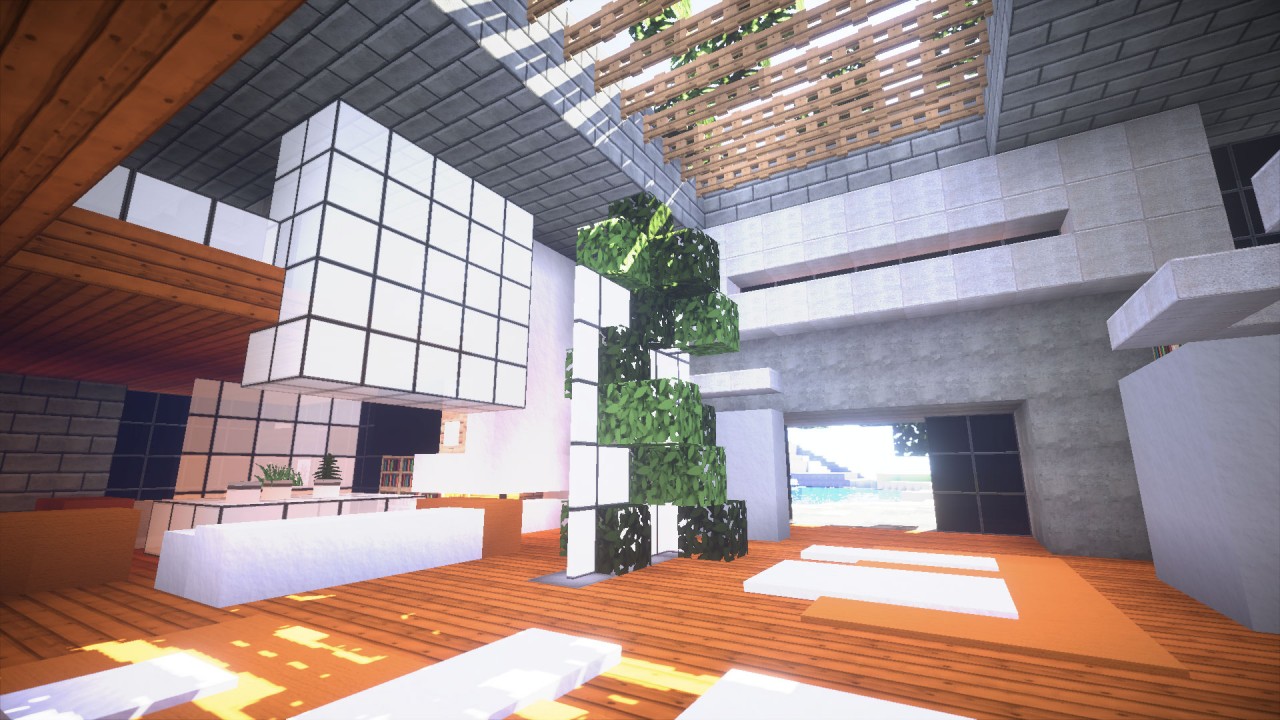 Contempo -- Modern House Minecraft Map