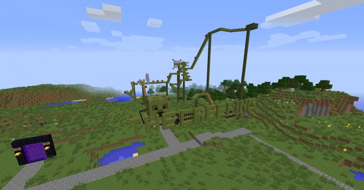 Mob Roller Coasters Minecraft Map