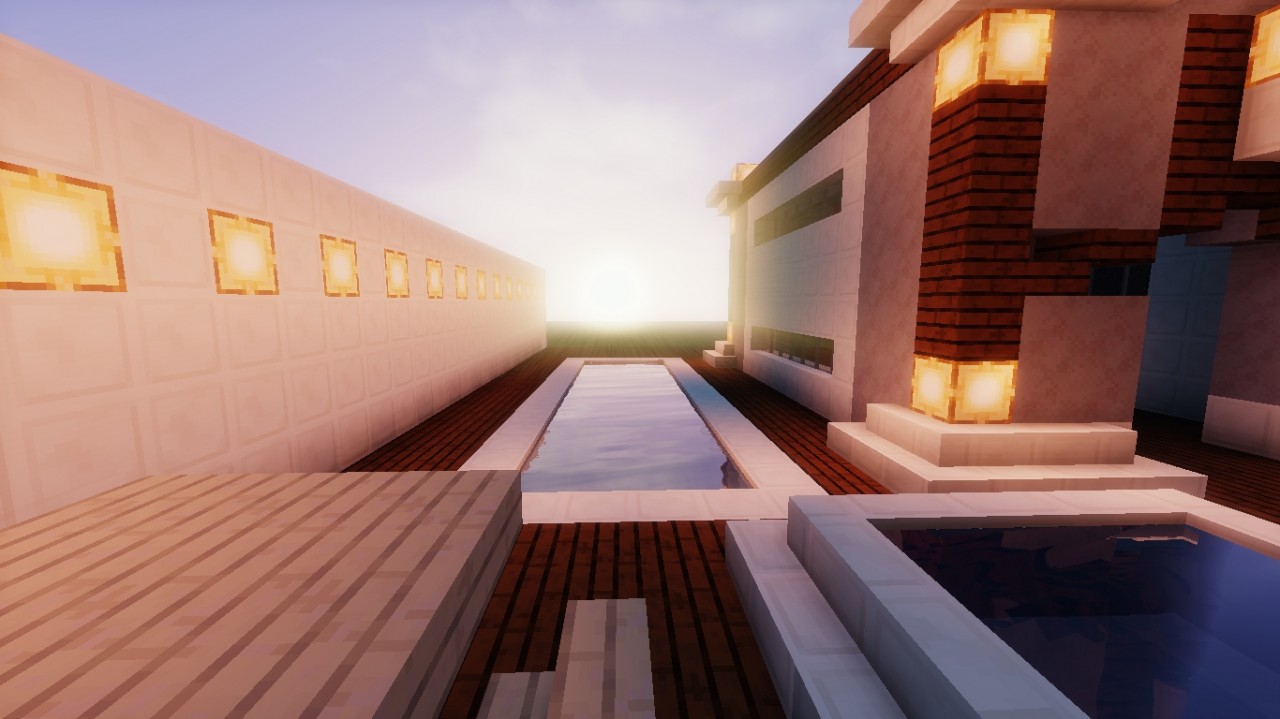 Futuristic House By huon9 Minecraft Map