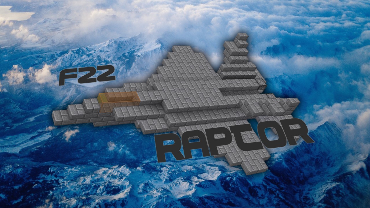 F-22 Raptor Minecraft Map