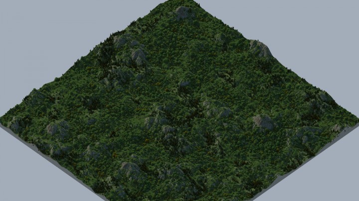 Custom Terrain - Forest Hills Minecraft Map