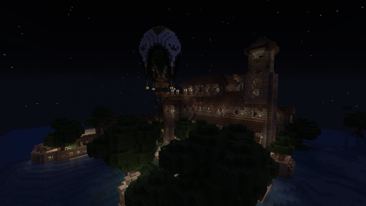New-Rivera, Medieval steampunk-ish city Minecraft Map