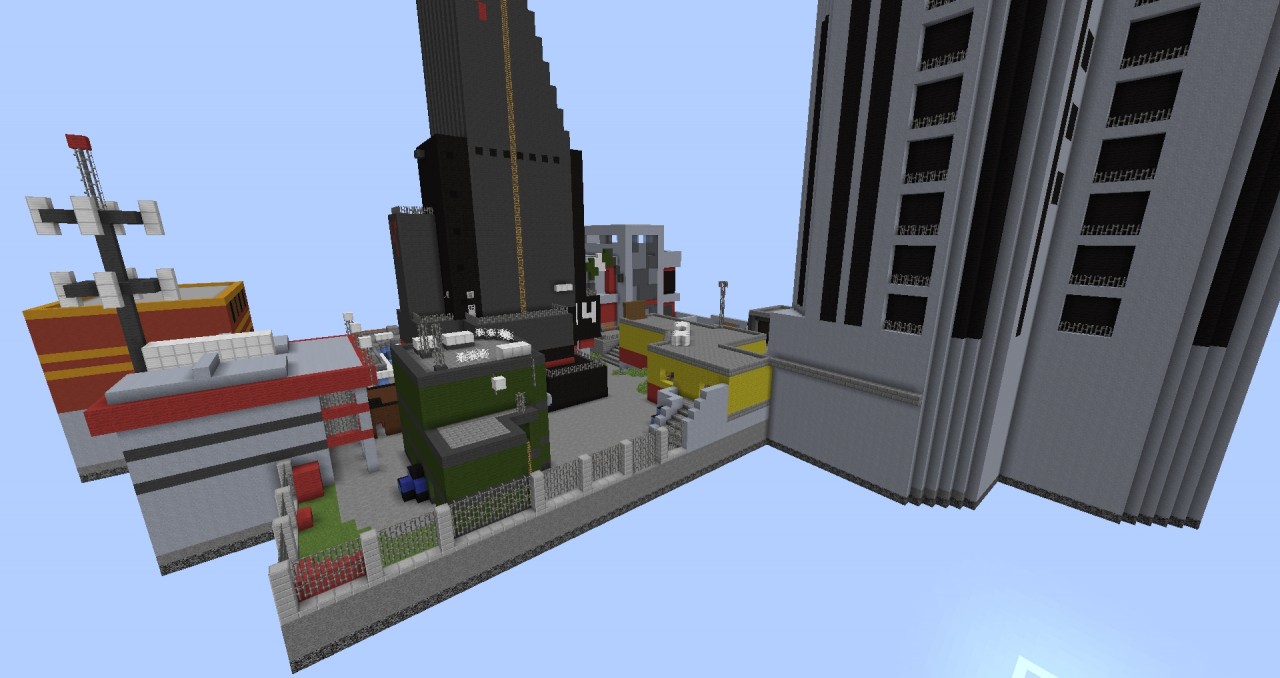 Comeback from Call Of Duty Advanced Warfare Minecraft Map