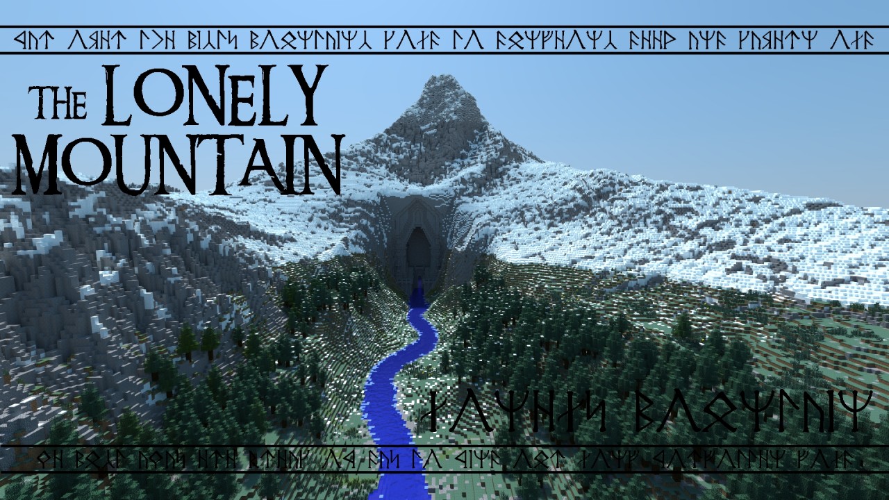 LONELY MOUNTAIN Minecraft Map