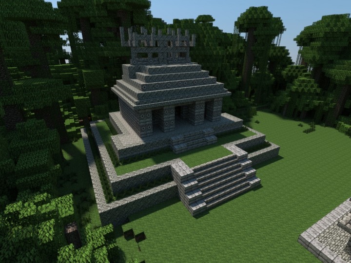 The last realm of Aztec civilization Minecraft Map
