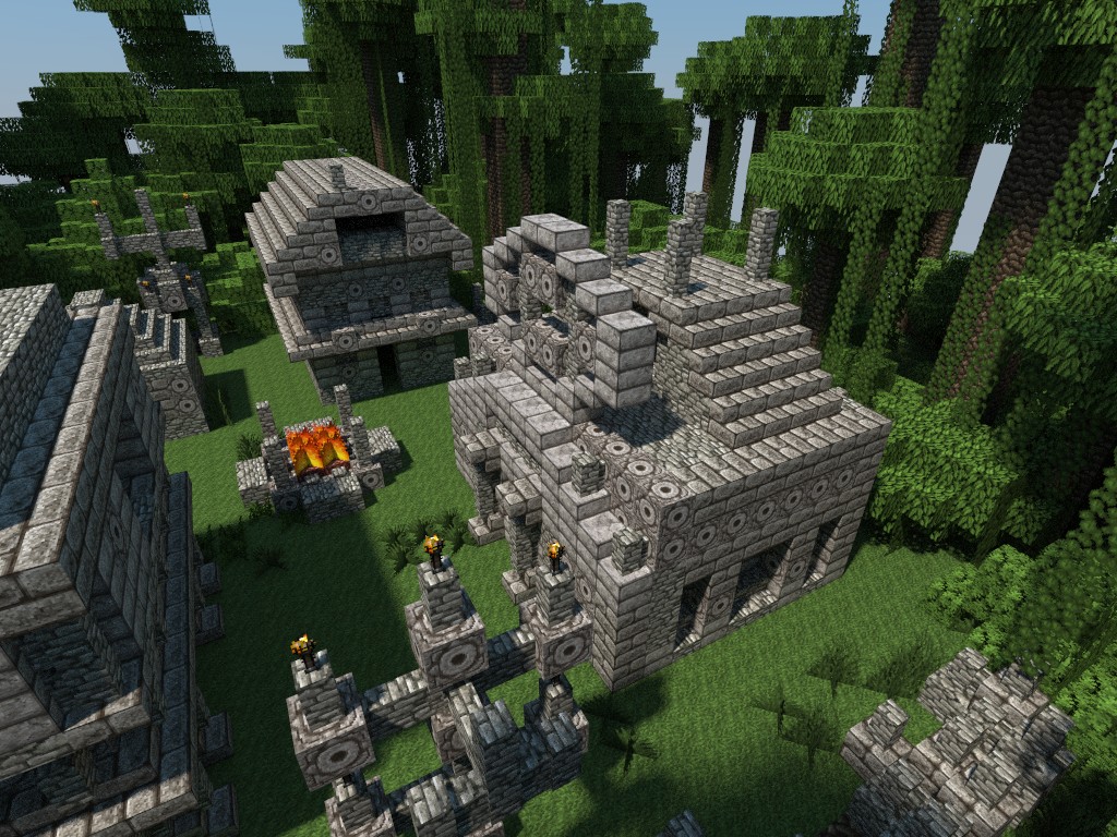 The last realm of Aztec civilization Minecraft Map