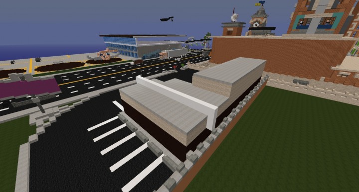 Port Ray Builds | Speed Auto Mechanics Shop Minecraft Map