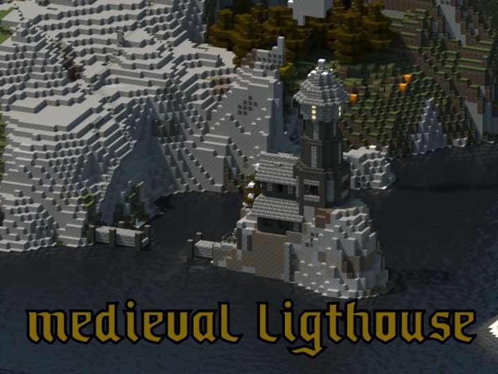 Medieval Ligthouse Minecraft Map