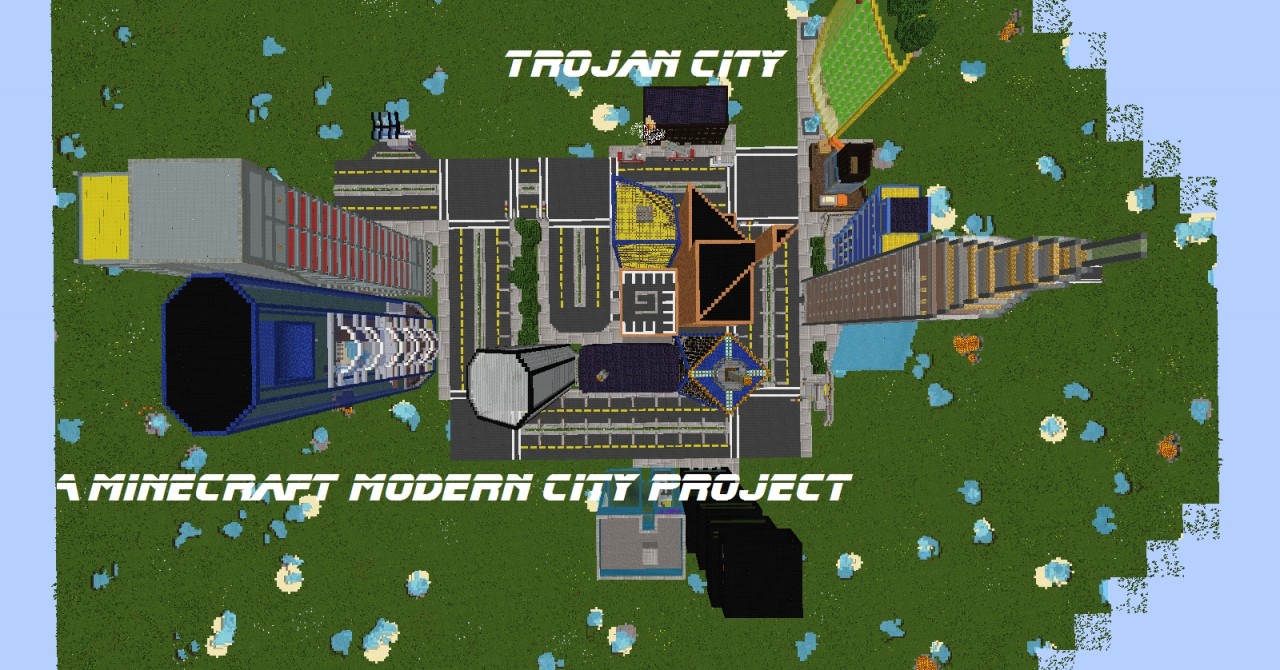 Trojan City: A Minecraft City Project (V 0.1.1 OUT NOW WITH DOWNLOAD ...