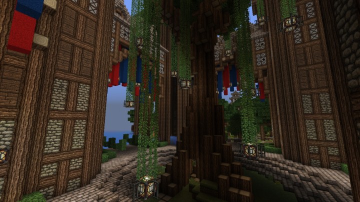 New-Rivera, Medieval steampunk-ish city Minecraft Map