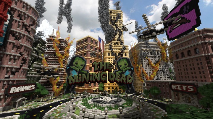The Mining Dead / CreeperCrew! Minecraft Map