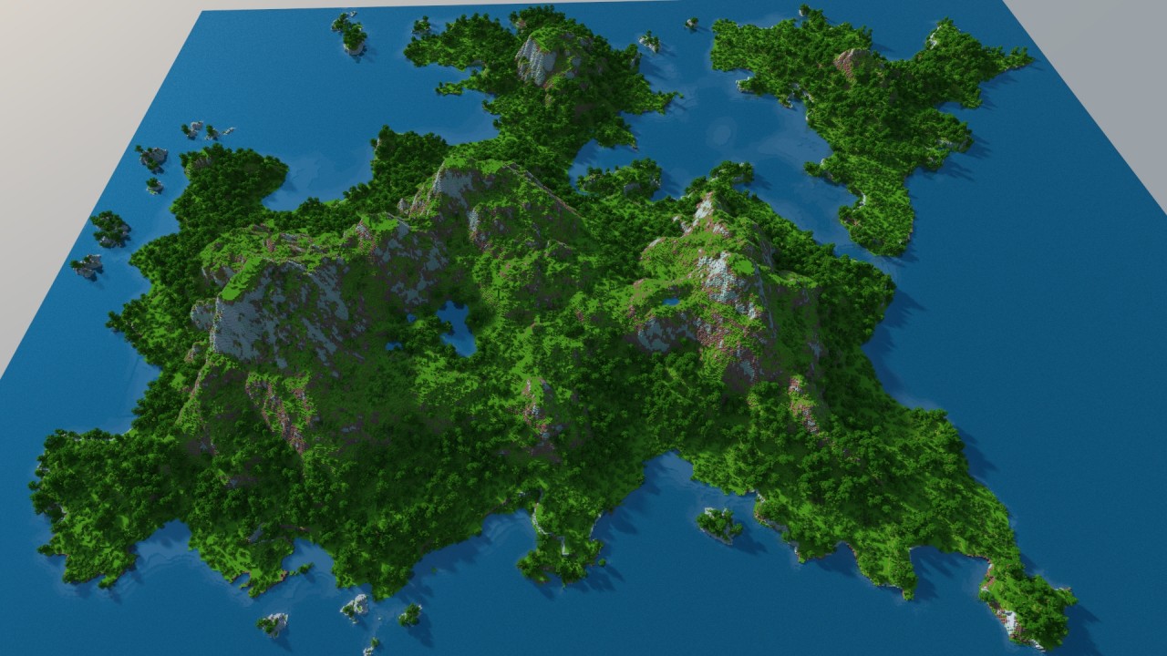Rocky Islands Minecraft Map