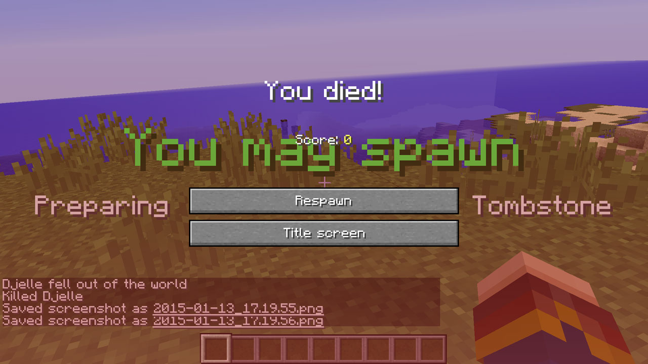 Tombstone v1.0 - Vanilla-mod Minecraft Map