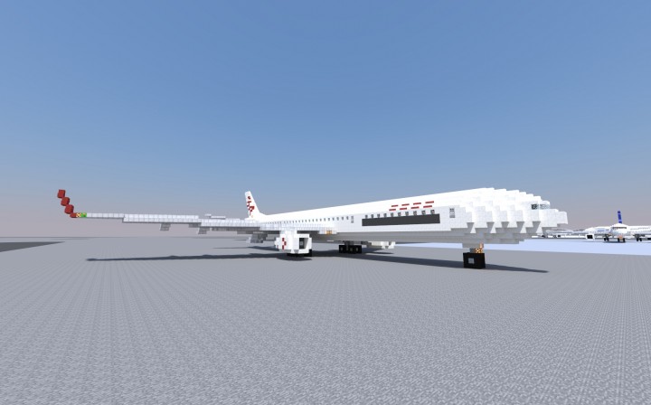 Airbus A330-343 (Dragonair) Minecraft Map