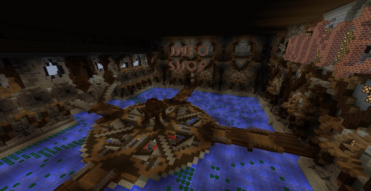 Prison server spawn (Comission) Minecraft Map