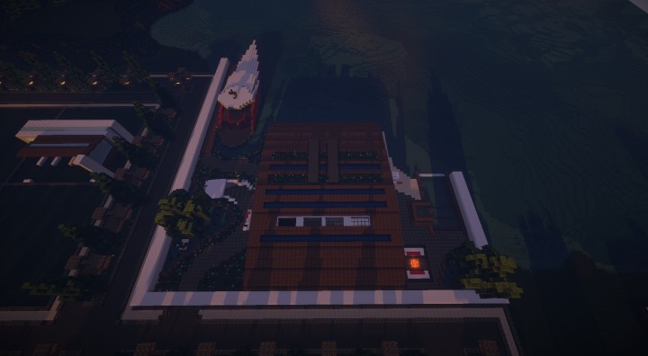 Modern House "Crimson" With Modern Yacht! Minecraft Map