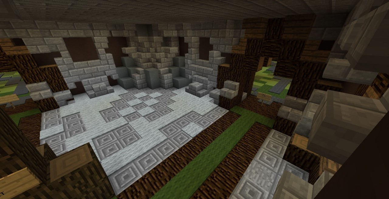 Prison server spawn (Comission) Minecraft Map