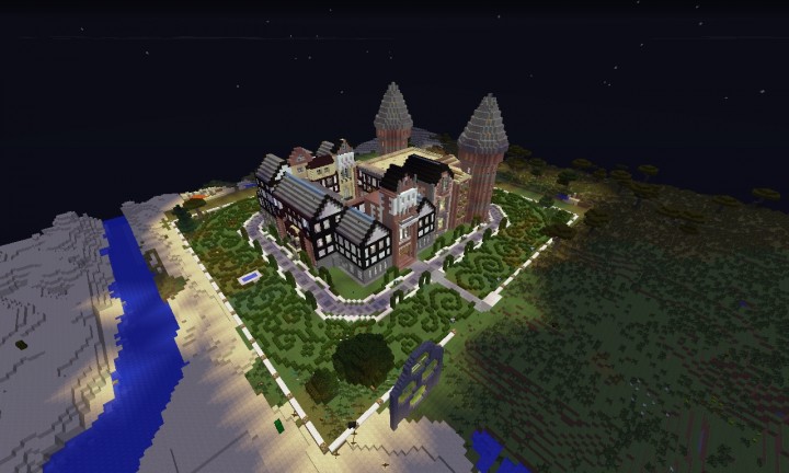 Weird Castle Minecraft Map