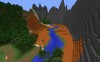 City Between Mountains Minecraft Map