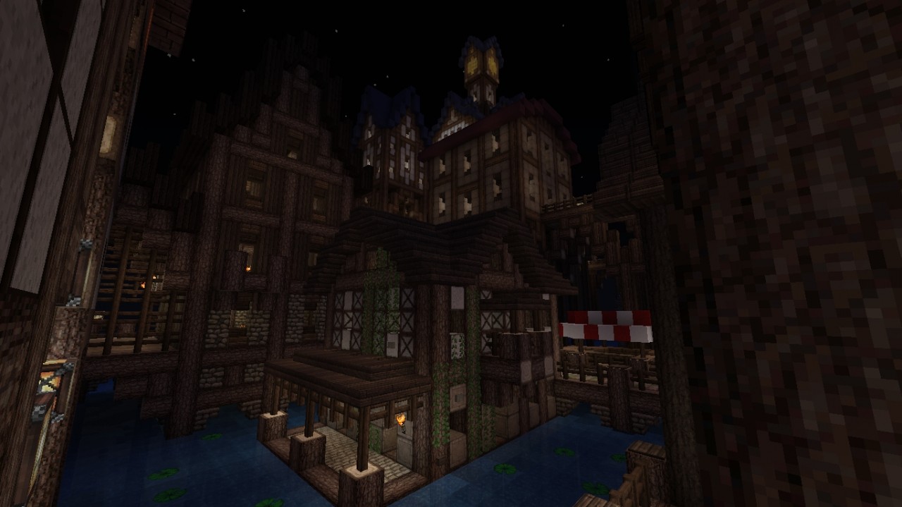 New-Rivera, Medieval steampunk-ish city Minecraft Map