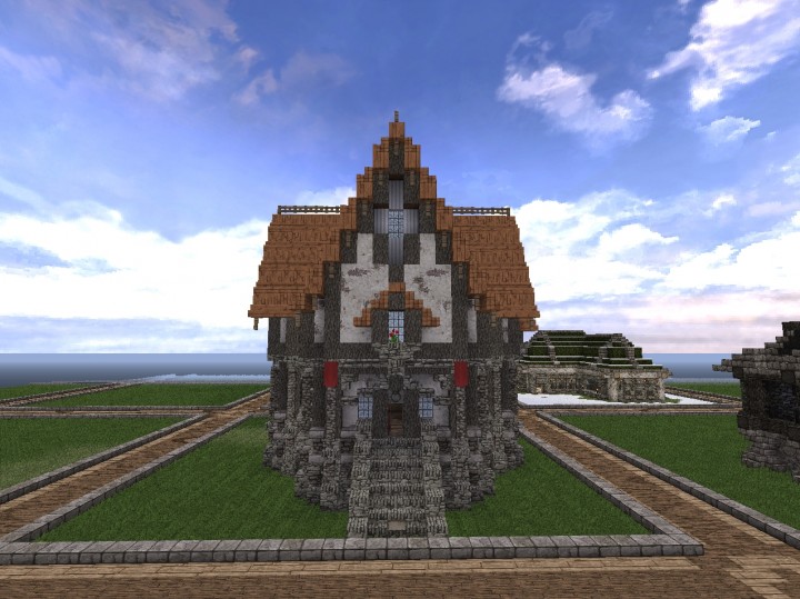 Middle Class Tudor House 1 Minecraft Map