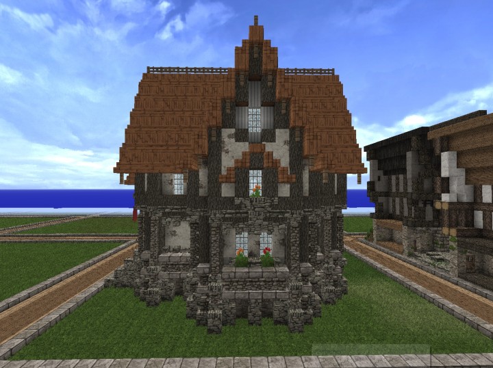 Middle Class Tudor House 1 Minecraft Project