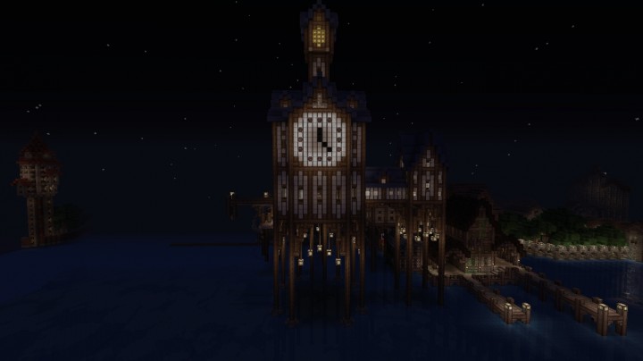 New-Rivera, Medieval steampunk-ish city Minecraft Map