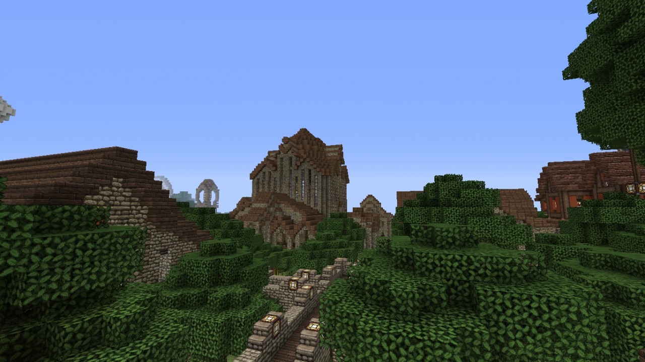 New-Rivera, Medieval steampunk-ish city Minecraft Map