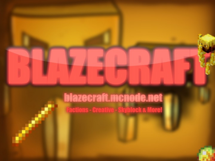 BlazeCraft FACTIONS BEHEADING GRIEFING RAIDING LOTTERY SHOPS BAR CASINO PLUGIN MCMMO VOTIFIER ...
