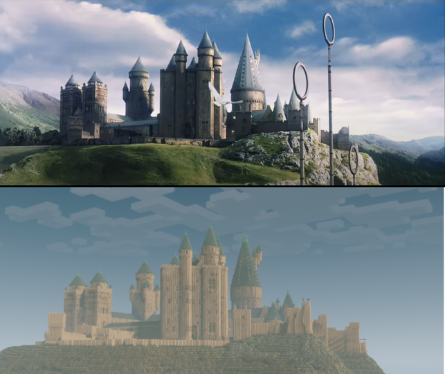 Hogwarts Castle Minecraft Map