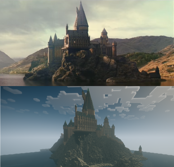 Hogwarts Castle Minecraft Map