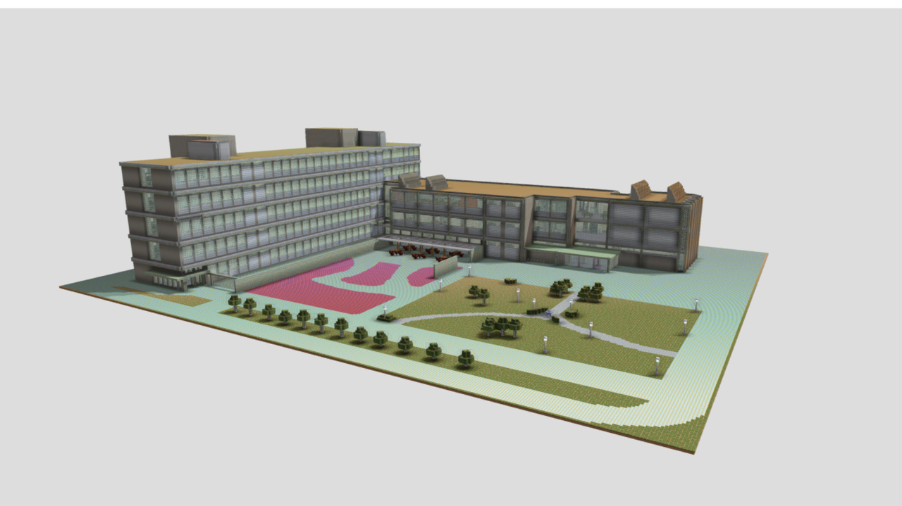 Edificio Ada Byron - EINA (3:1) - [6.938.880 bloques] Minecraft Map
