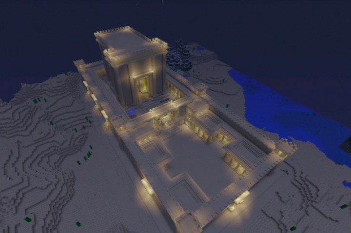 Herods Temple (Desert Holy Temple Minecraft Map