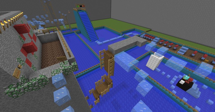 Wipeout Minecraft Map