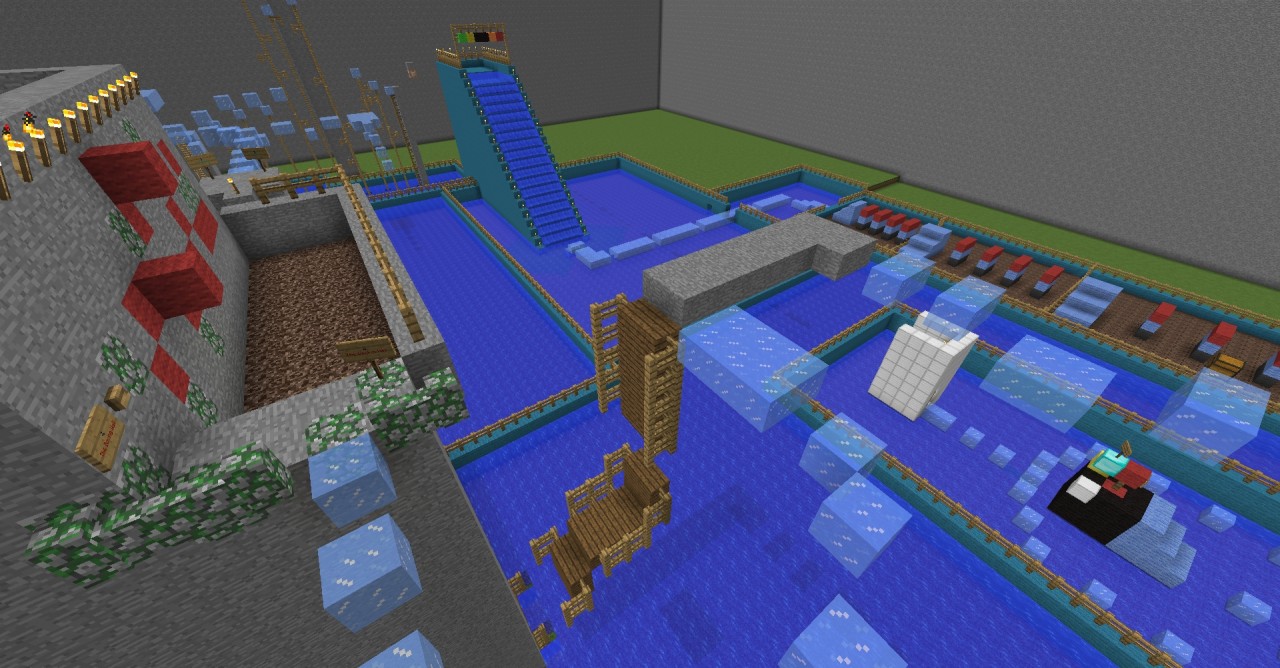 Wipeout Minecraft Map