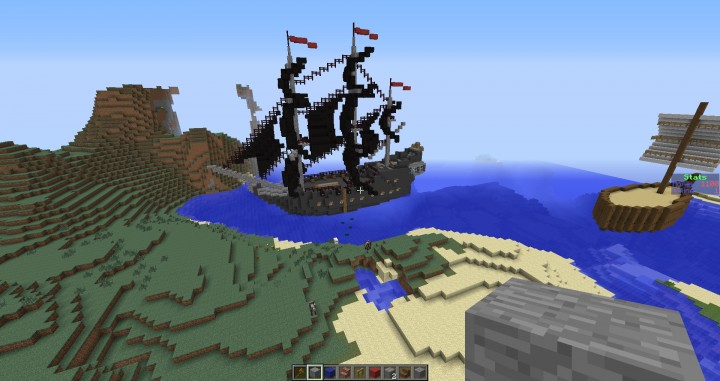 Pirate ship ! old but gold :D Minecraft Map