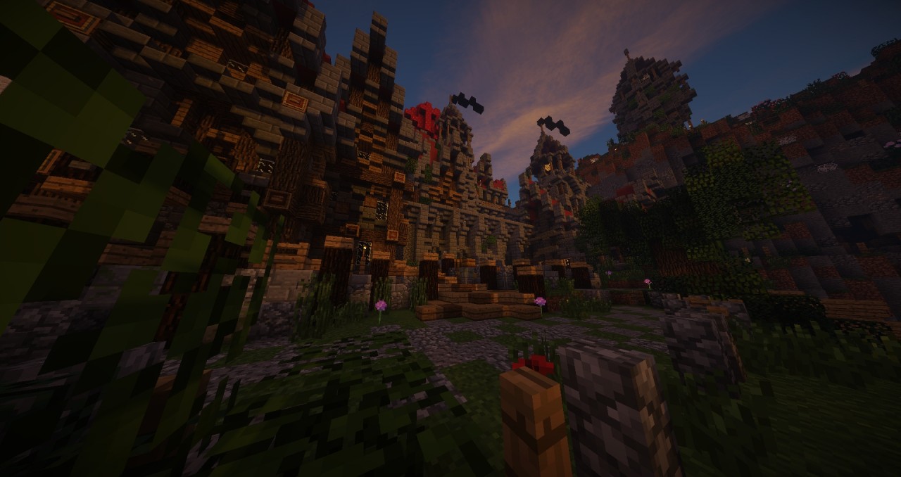 Wicked! - Castledefend map for DusDavidGames Minecraft Map