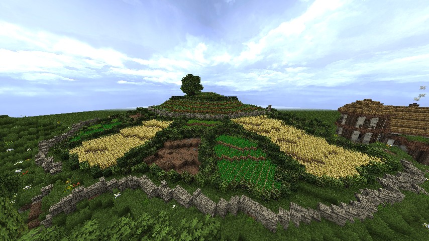Cerulean Capuchin's Hobbit Village Minecraft Map
