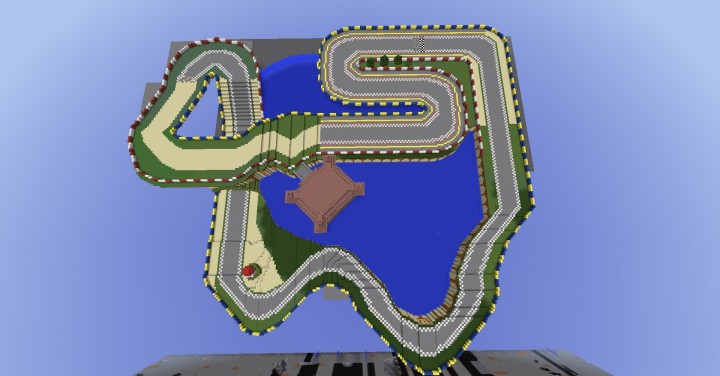 Mario Circuit Minecraft Map