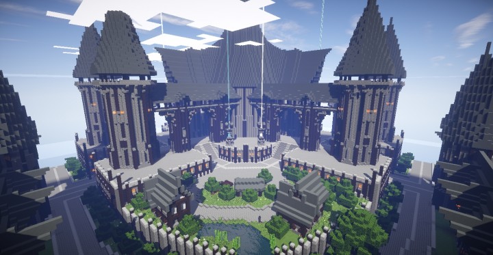 Prison Spawn Build Minecraft Map