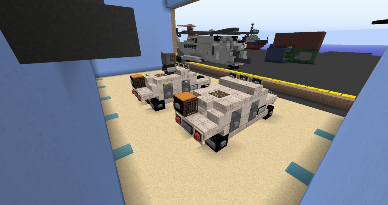 M998 Humvee (HMMWV) Minecraft Map