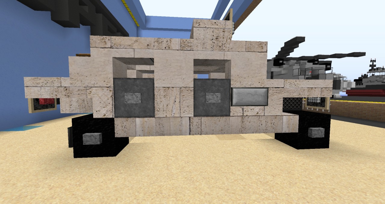M998 Humvee (HMMWV) Minecraft Map