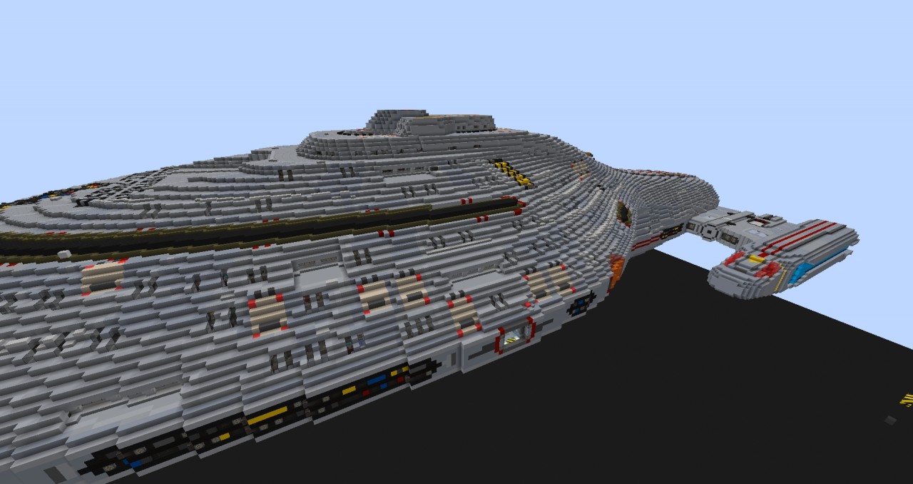 USS Voyager NCC 74656 Minecraft Map