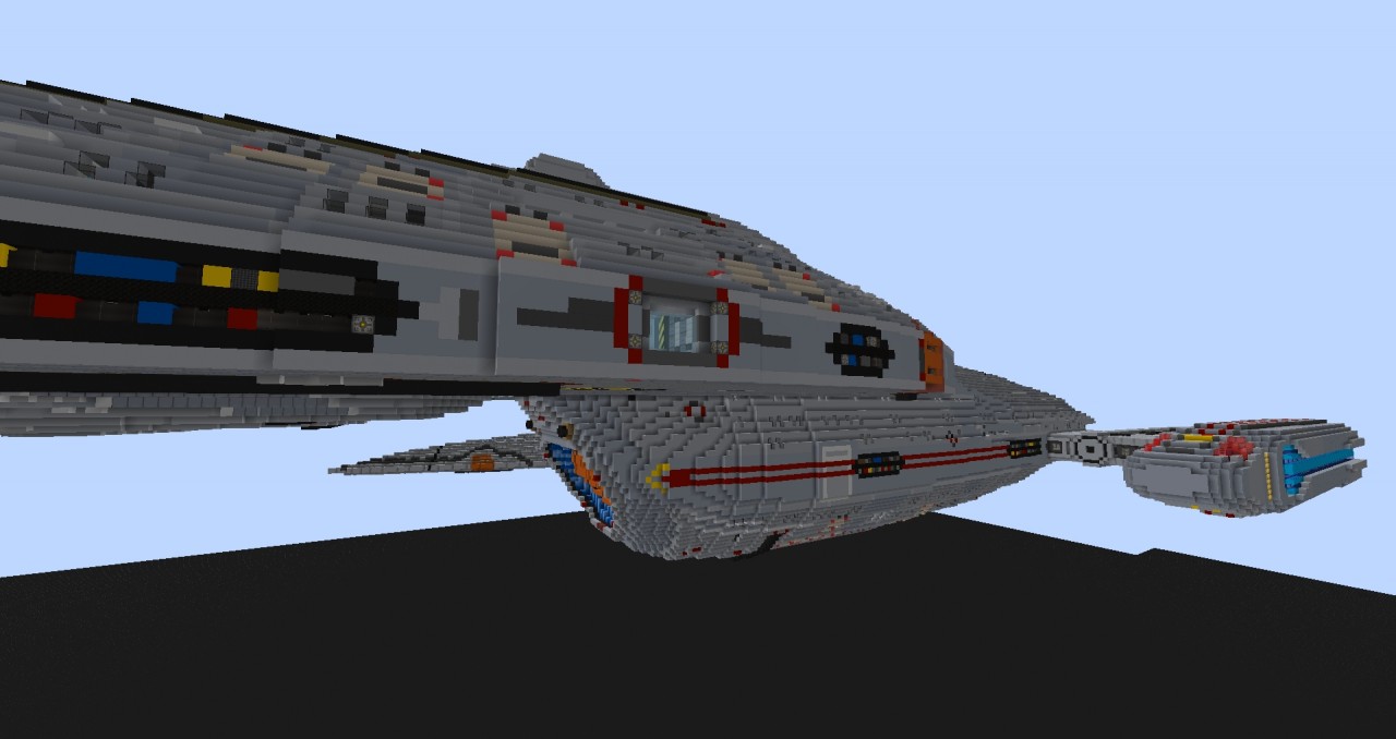 USS Voyager NCC 74656 Minecraft Map