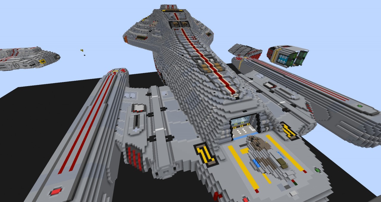 USS Voyager NCC 74656 Minecraft Map
