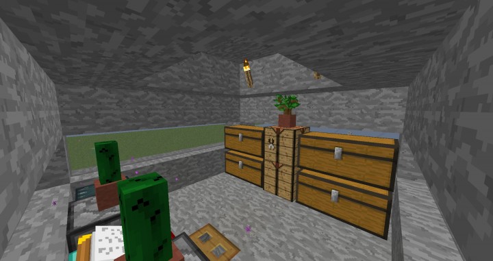 Mob-Proof Home Minecraft Map