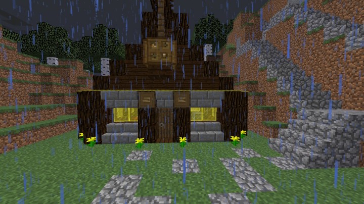 Medieval Mountain Settlement Minecraft Map